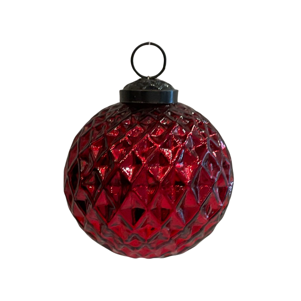 Assorted Red Mercury Glass Ornaments - 3"– DH Maison
